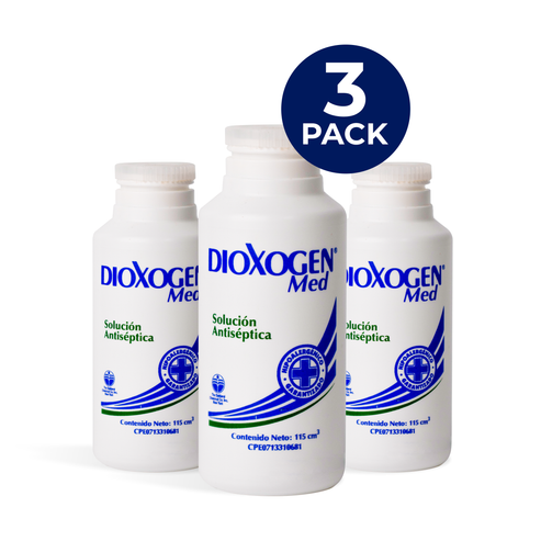 Dioxogen Med Solución Antiséptica 115ml | Acción Antiséptica